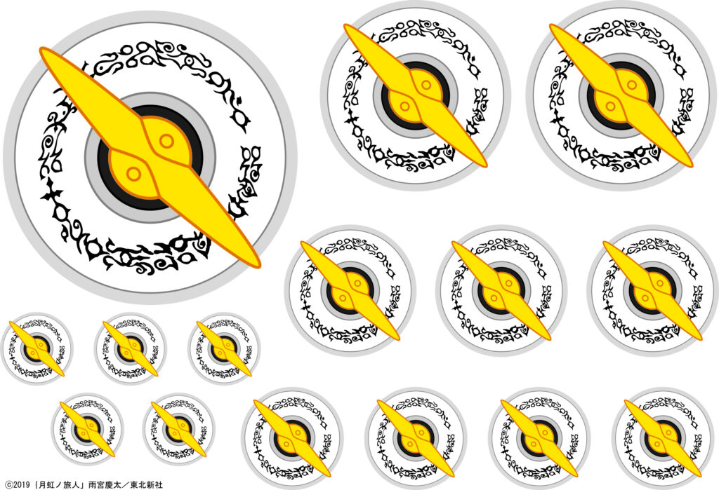 GARO／ZERO エンブレム シール 各2,000円（税込） – knight